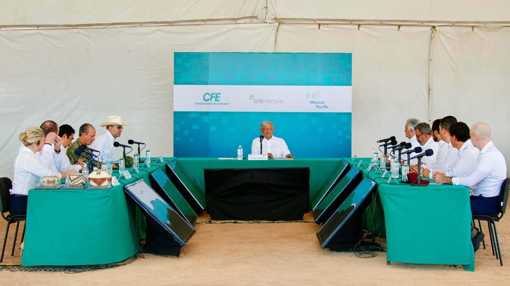 CFE y Mexico Pacific Limited concretan alianza para construir gasoducto y planta de licuefacción