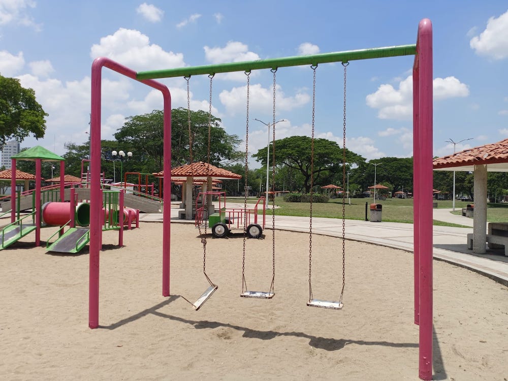 Piden mantenimiento y seguridad para el parque La Choca