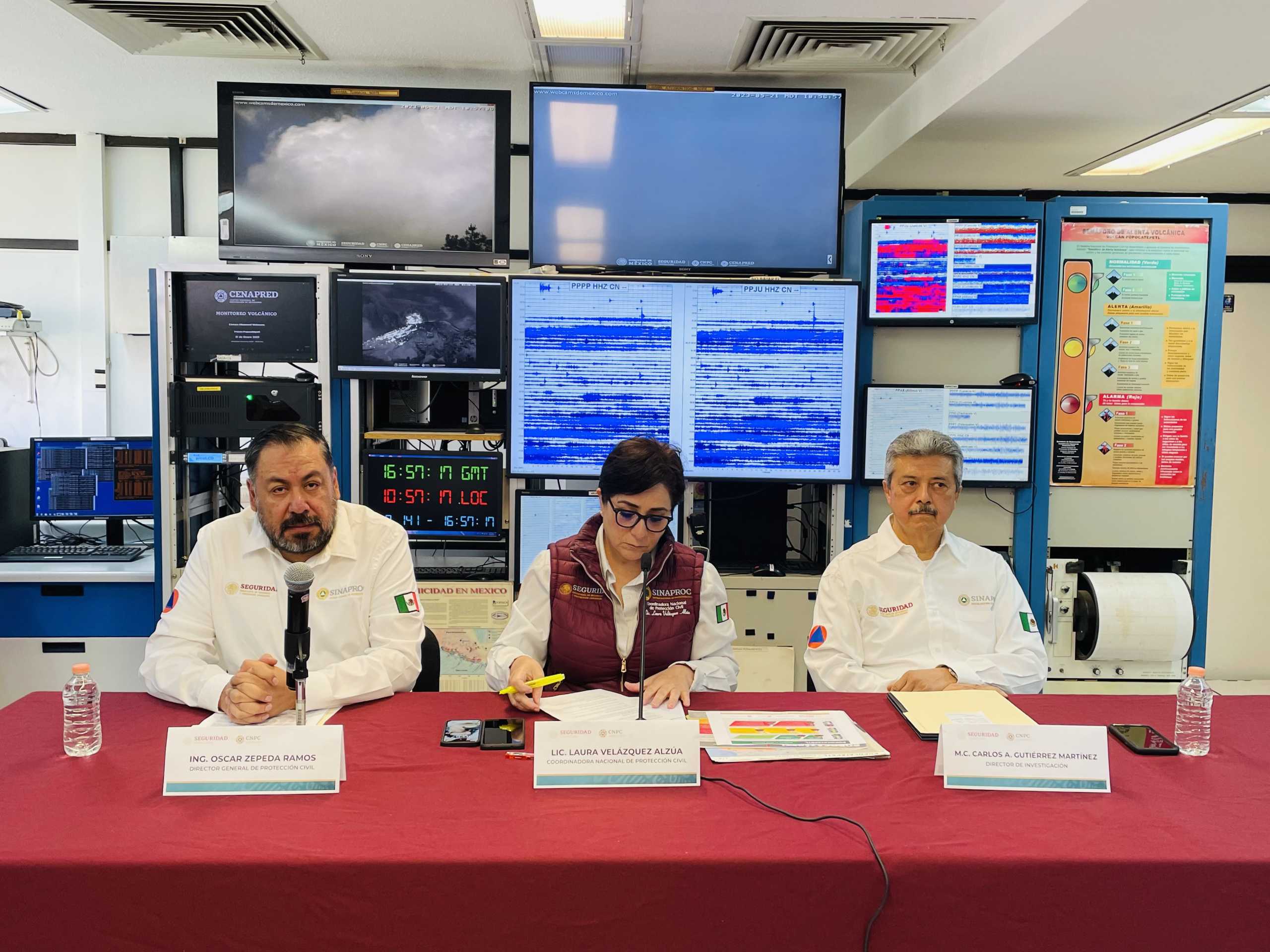 Se activa fase 3 de semáforo amarillo por alerta volcánica del Popocatépetl