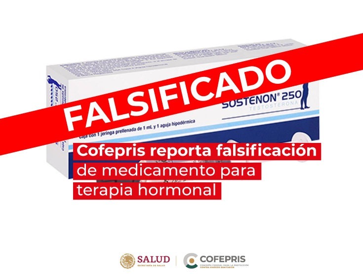 Cofepris reporta falsificación de medicamento para terapia hormonal ...