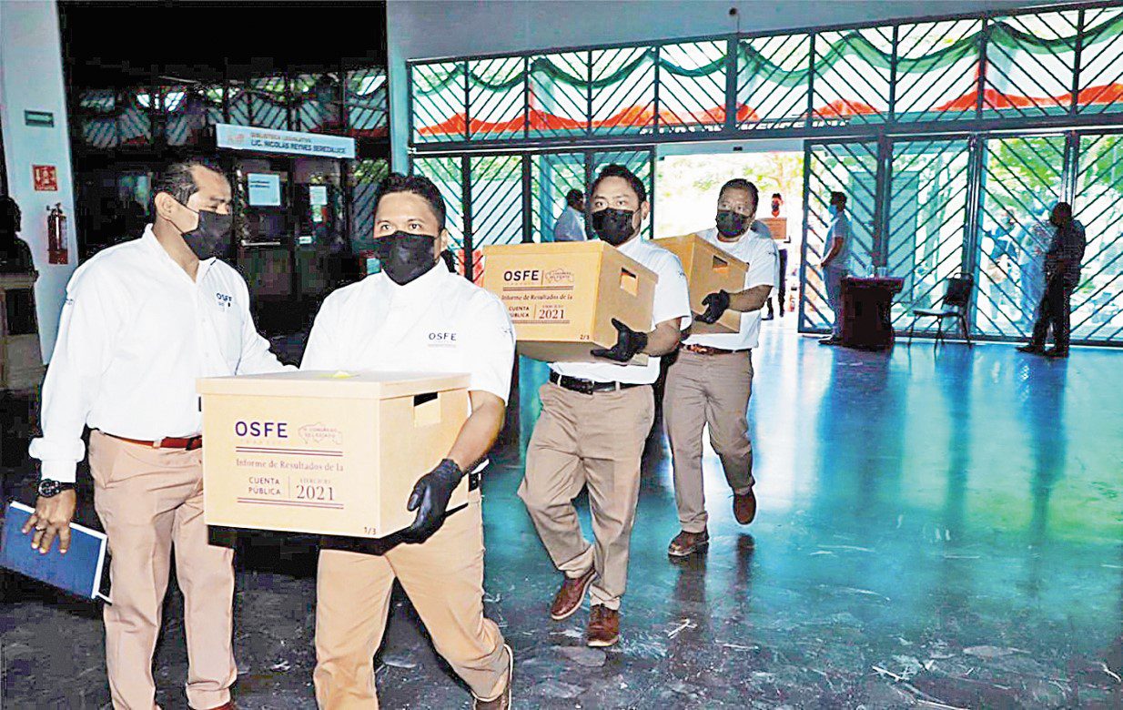 Observaciones del OSFE por 900 mdp a cuentas de ayuntamientos de 2018-2022