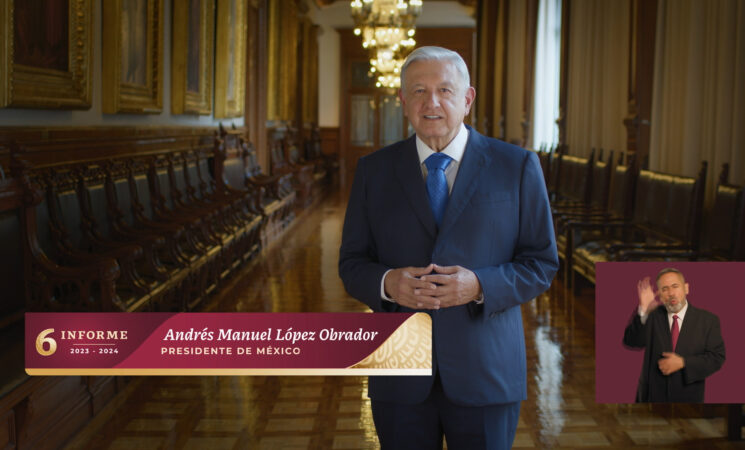 AMLO inicia difusión de spots del Sexto Informe de Gobierno
