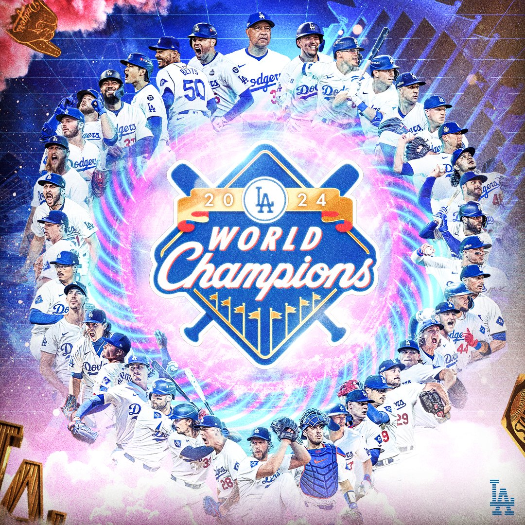 Los Ángeles Dodgers son campeones de las Grandes Ligas