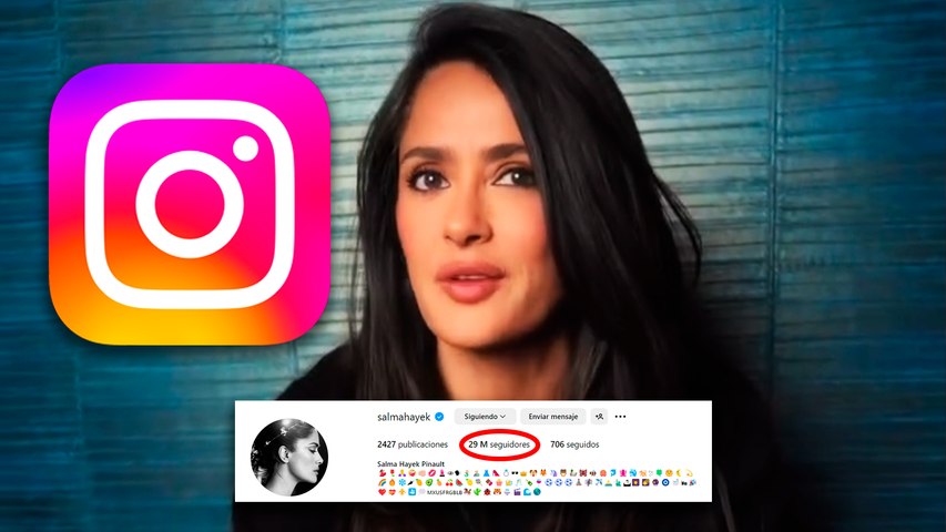 Salma Hayek logra 29 millones de seguidores en Instagram – Novedades de ...