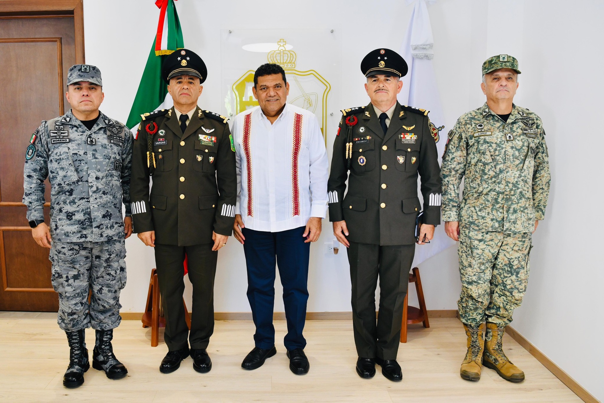 Asumen nuevos mandos militares en el estado