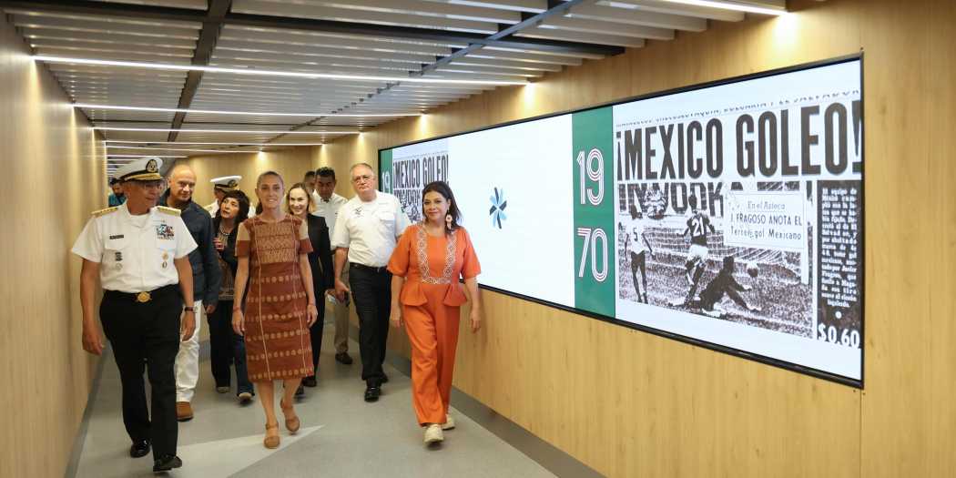 La presidenta Claudia Sheinbaum Pardo inauguró oficialmente la primera ...