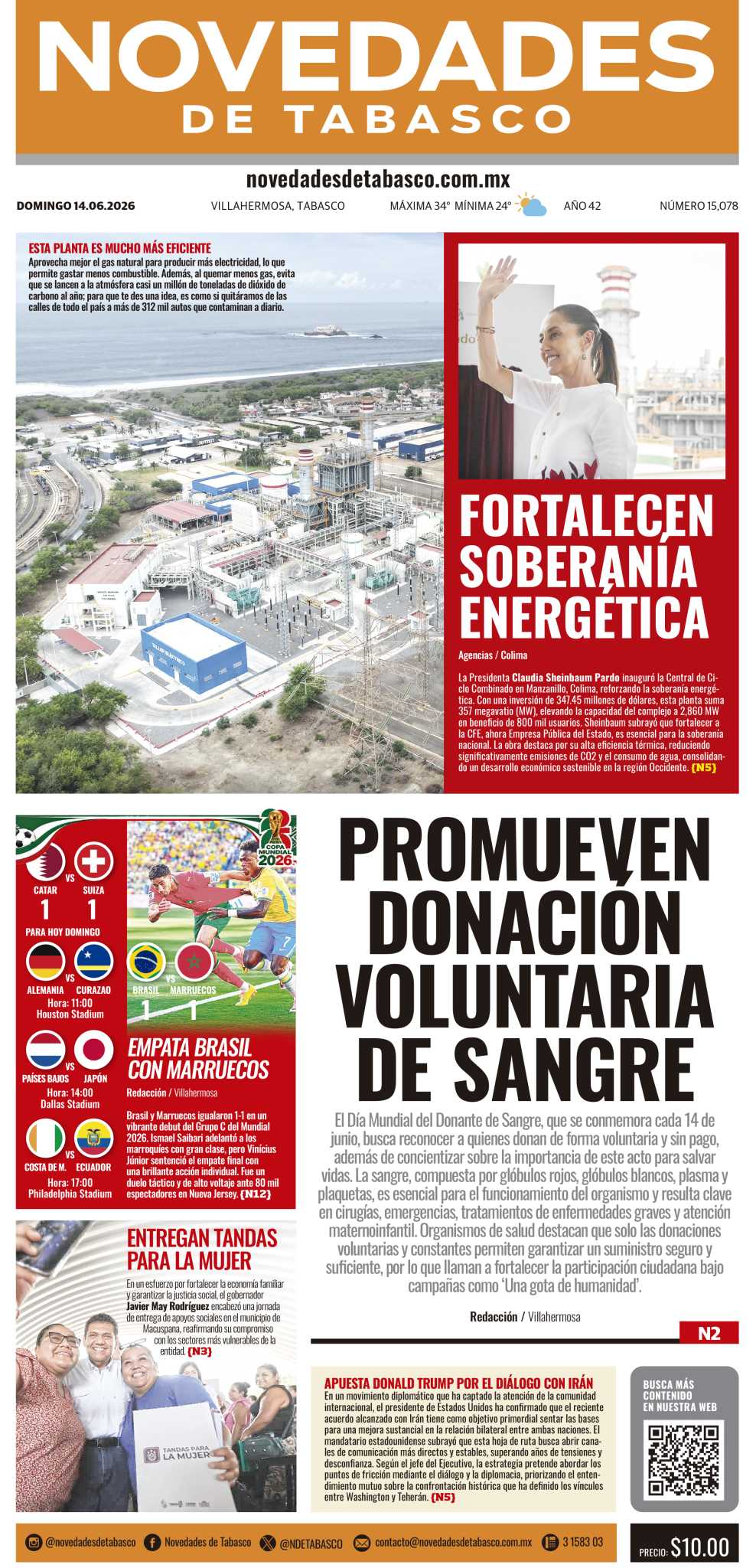 Novedades de Tabasco – El diario mas fuerte de Tabasco